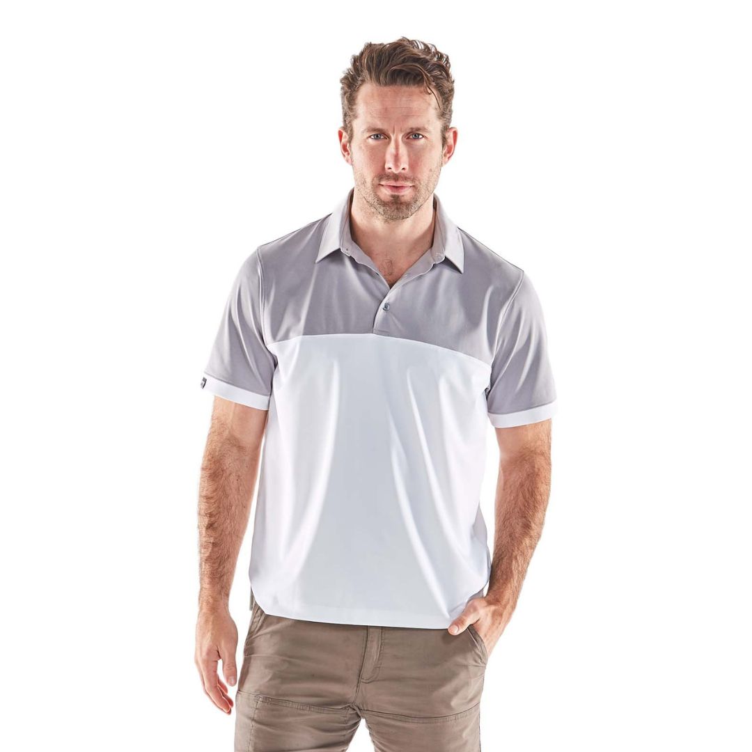 Men's Activator Colorblock Short Sleeve Polo – Storm Creek Retailer Site