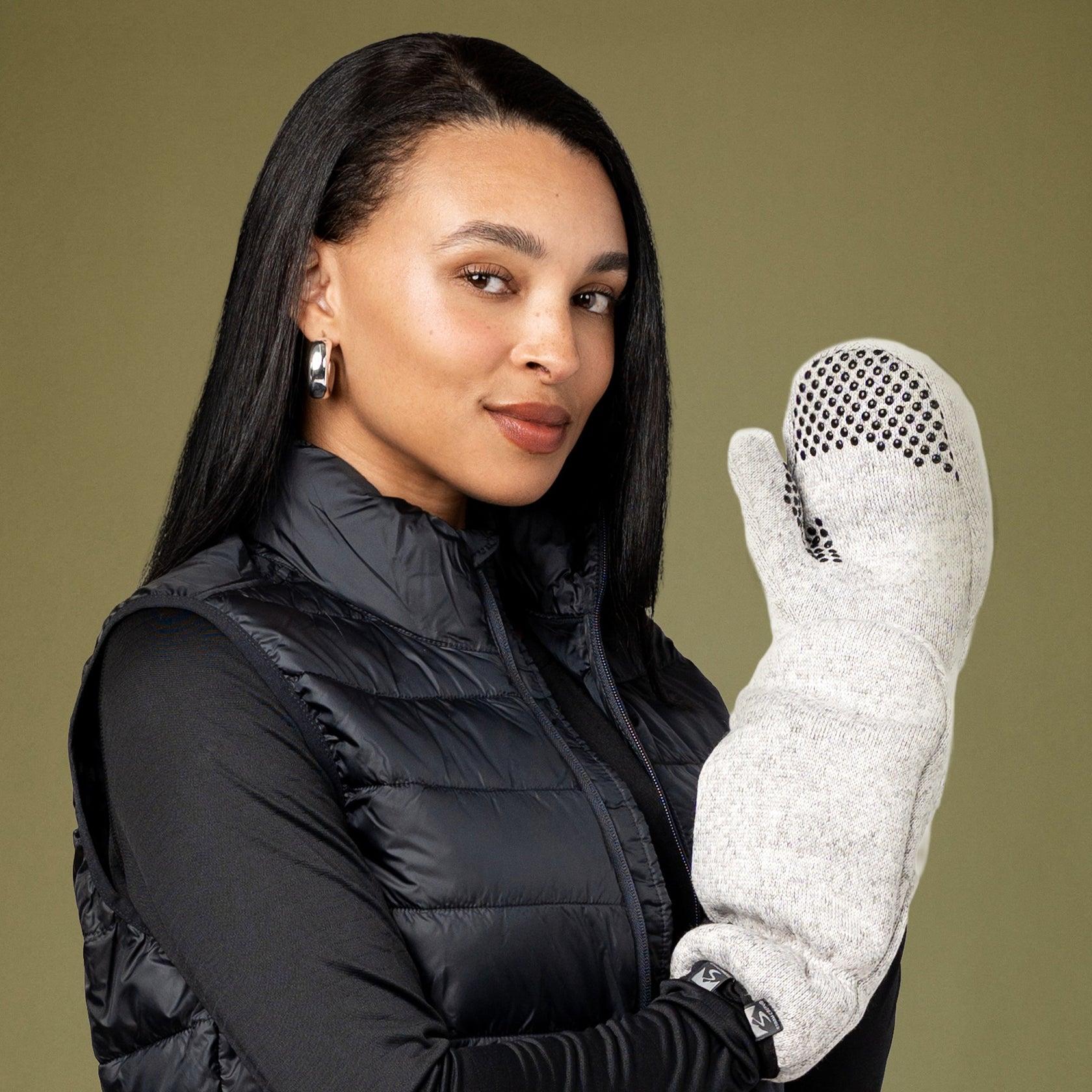Unisex Catalyst Sweaterfleece Mittens with Grippers – Storm Creek ...